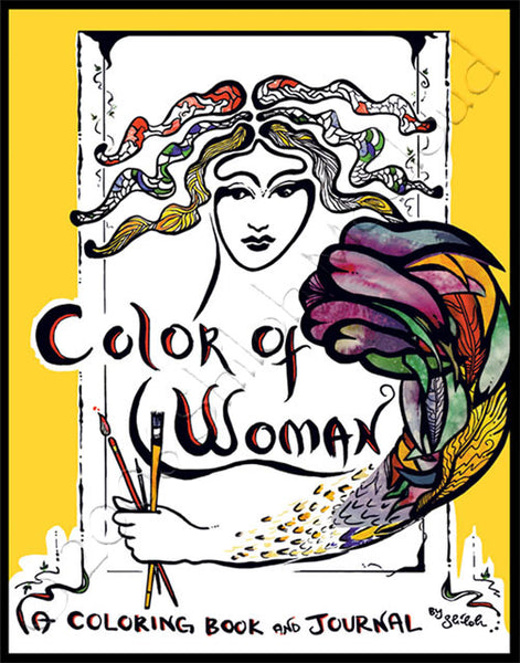 coloring book women